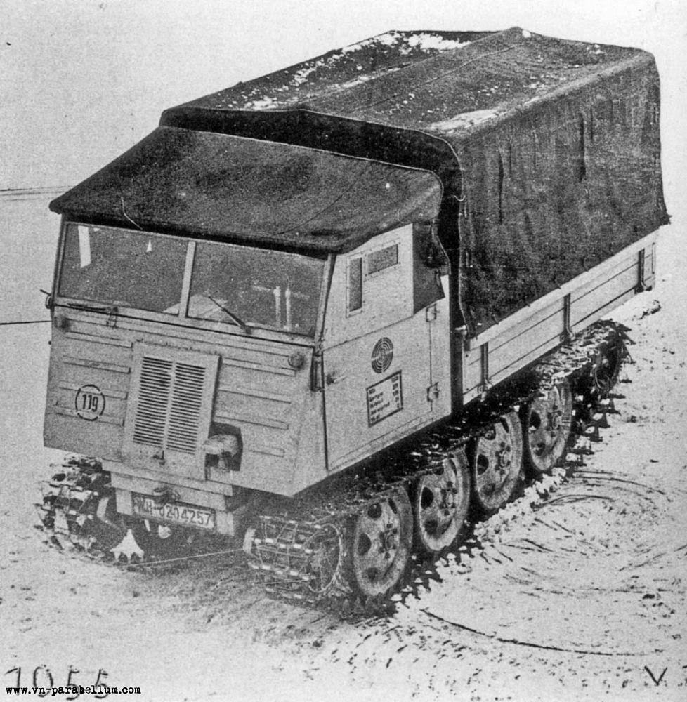 Travel and history: Артиллерийский гусеничный тягач Raupenschlepper Ost ...