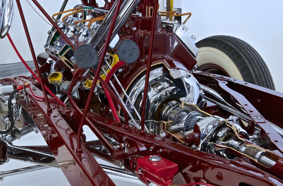 Just A Car Guy: a 1940 Ford cutaway chassis and running gear bought ...