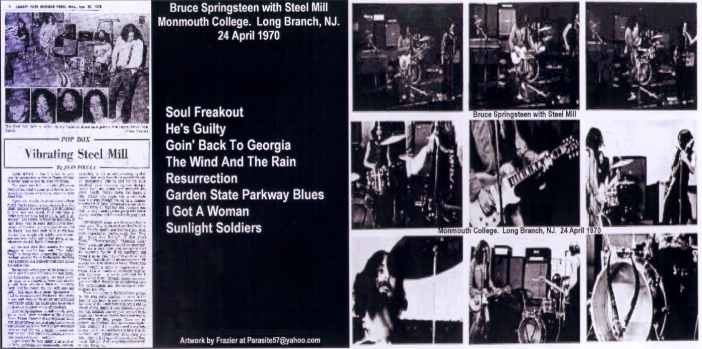 T.U.B.E.: Bruce Springsteen with Steel Mill - 1970-04-24 - Long Branch ...