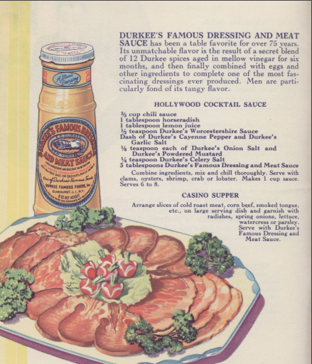 Mae's Food Blog: A kind of an ode to Durkee's Famous Sauce