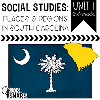 South Carolina Regions and Places {Unit 1} | Ginger Snaps Treats For ...