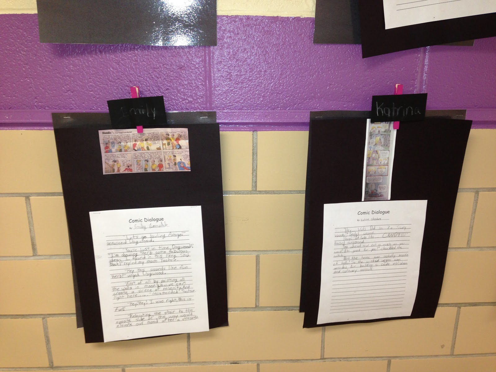 Create. Cook. Teach.: Comic Dialogue