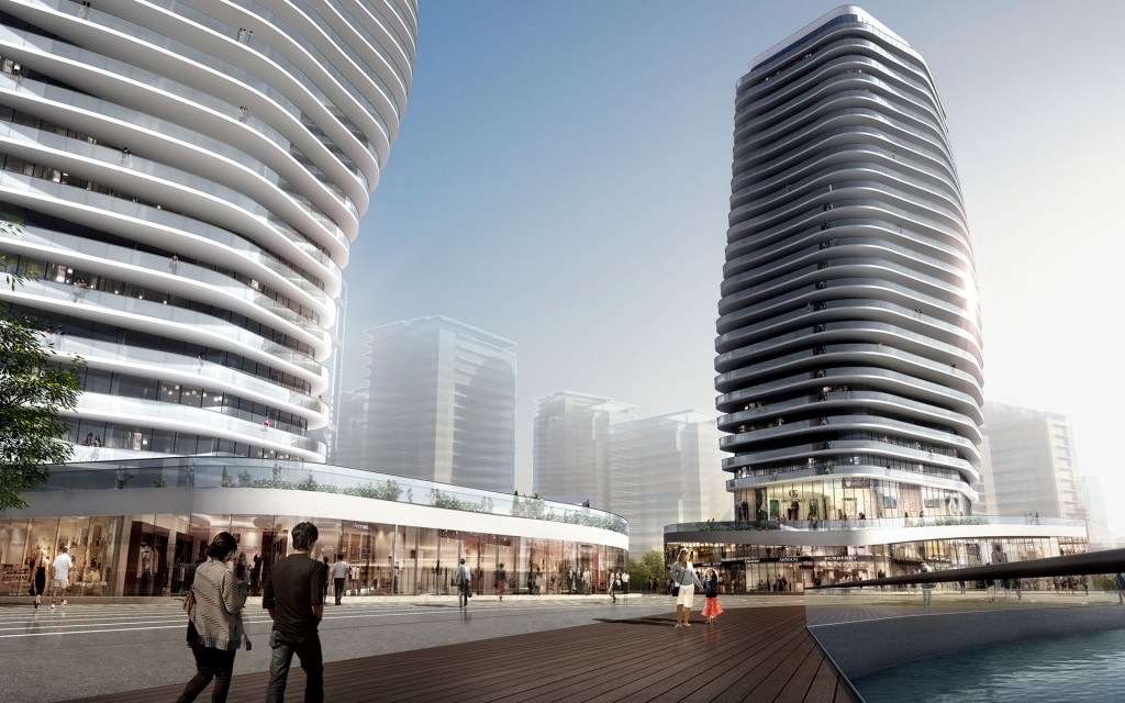 Luxury houses, villas and hotels: Belgrade Waterfront Project