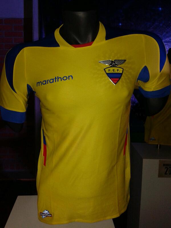 Ecuador 2014 World Cup Kits Released - Footy Headlines