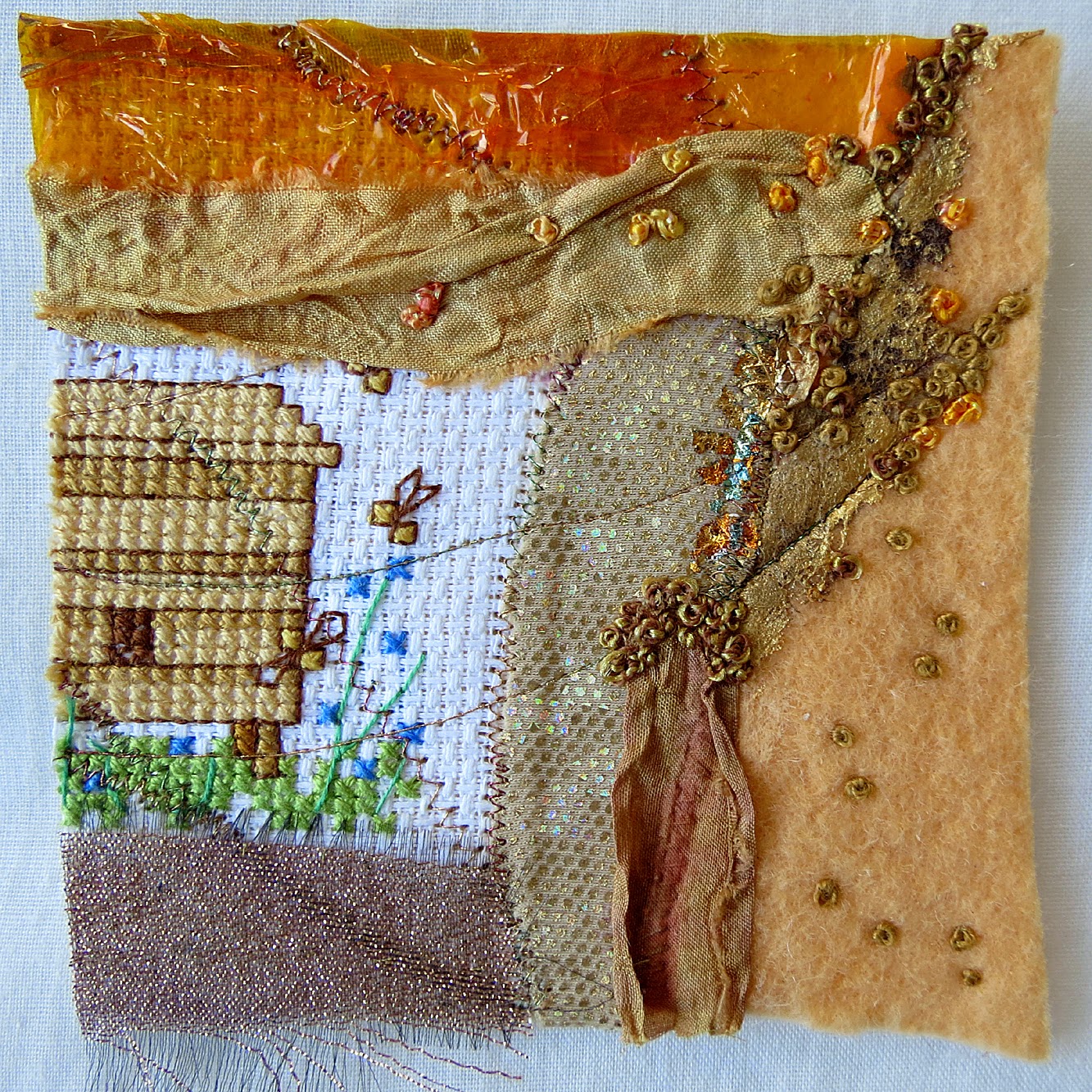 CAROLYN SAXBY MIXED MEDIA TEXTILE ART: seascapes and landscapes