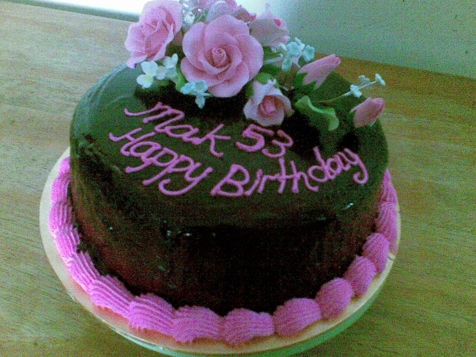 CT Hasanah Cake House: Hasniza's Mom's 53rd Birthday