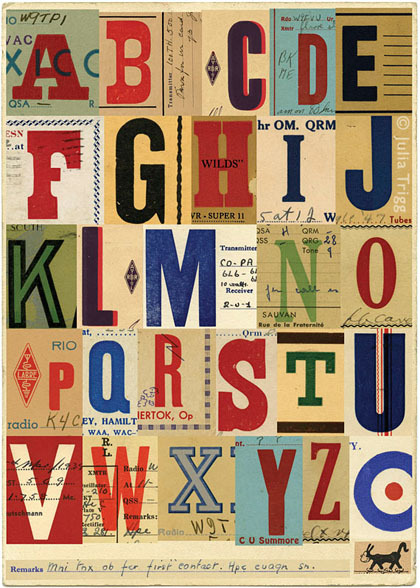 Amy Louisa Illustration: My love for collage typography has just got a ...