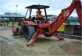 Pavement Rehabilitation: Cascade Drain (Chute Drain)