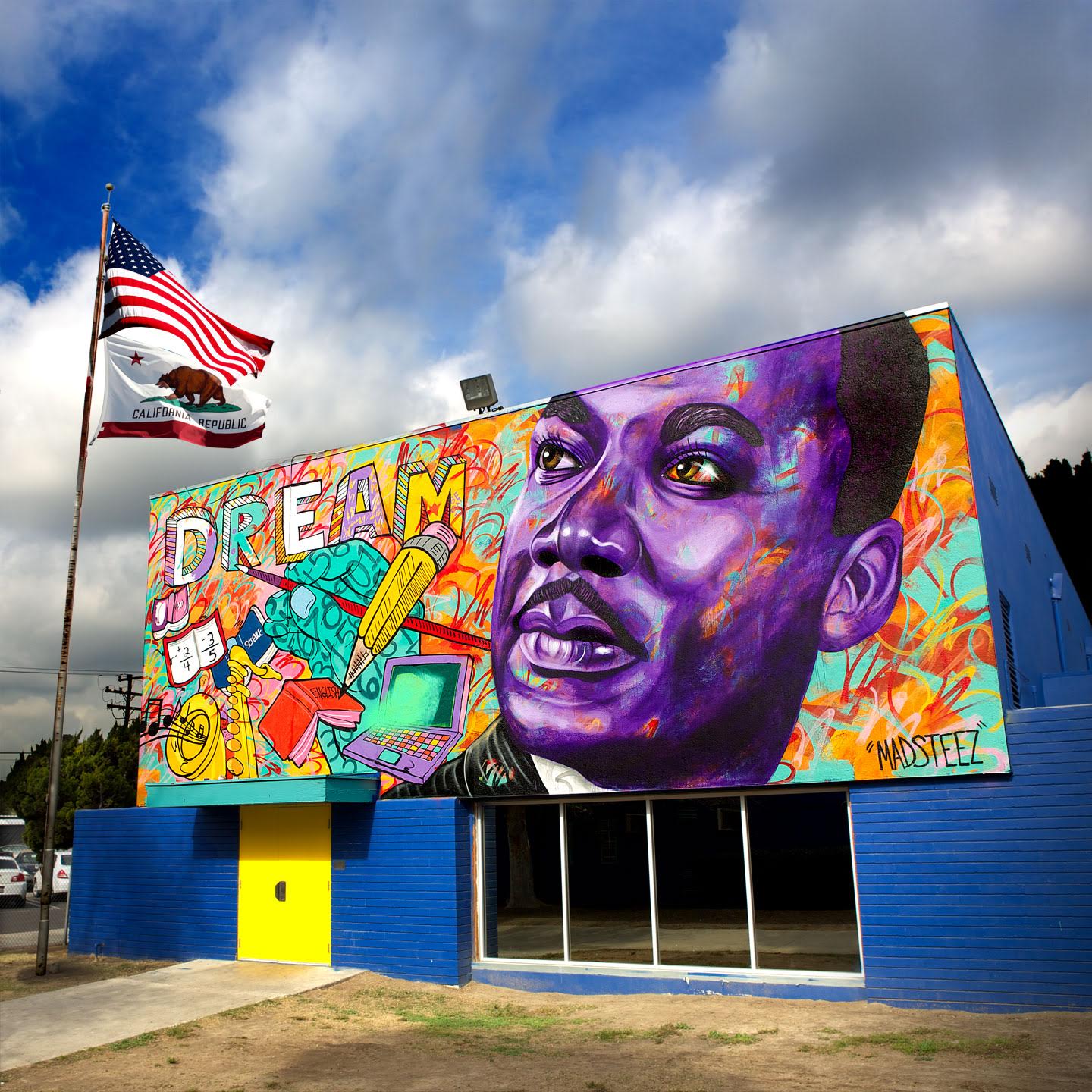 The Abeng and My Conscious Pen: Dr. Martin Luther King, Jr. Murals