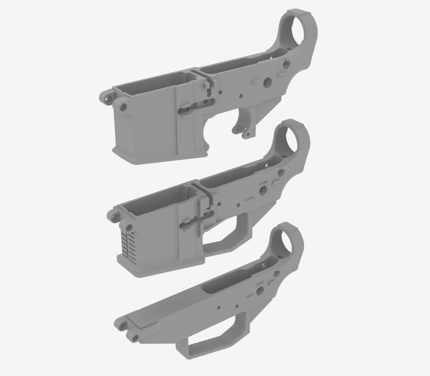 New Printable AR Lower Design - P90 Style | The FAL Files