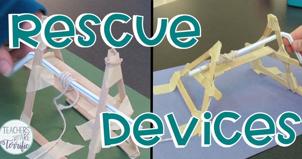 Rescue Me! A Challenge with Two Teams - Teachers Are Terrific! A STEM Blog