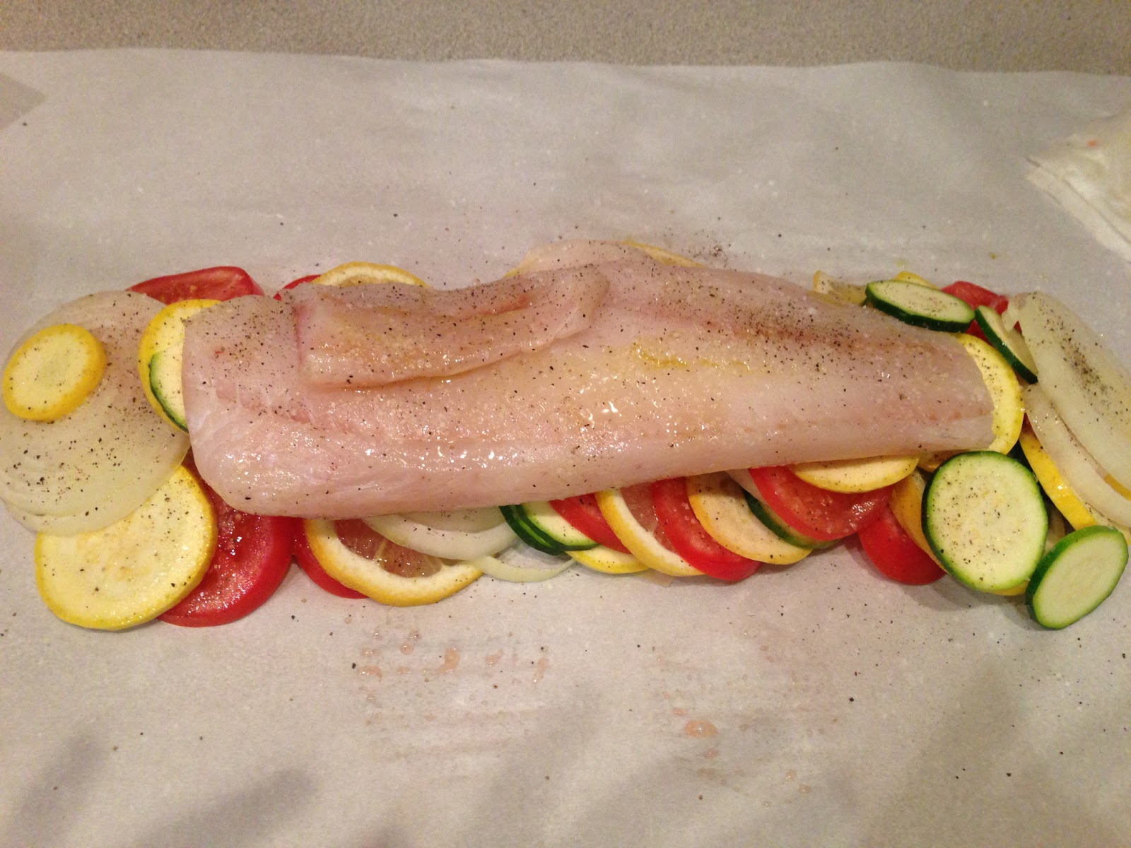 My Boyfriend Can Cook!: Ratatat Cod En Papillote
