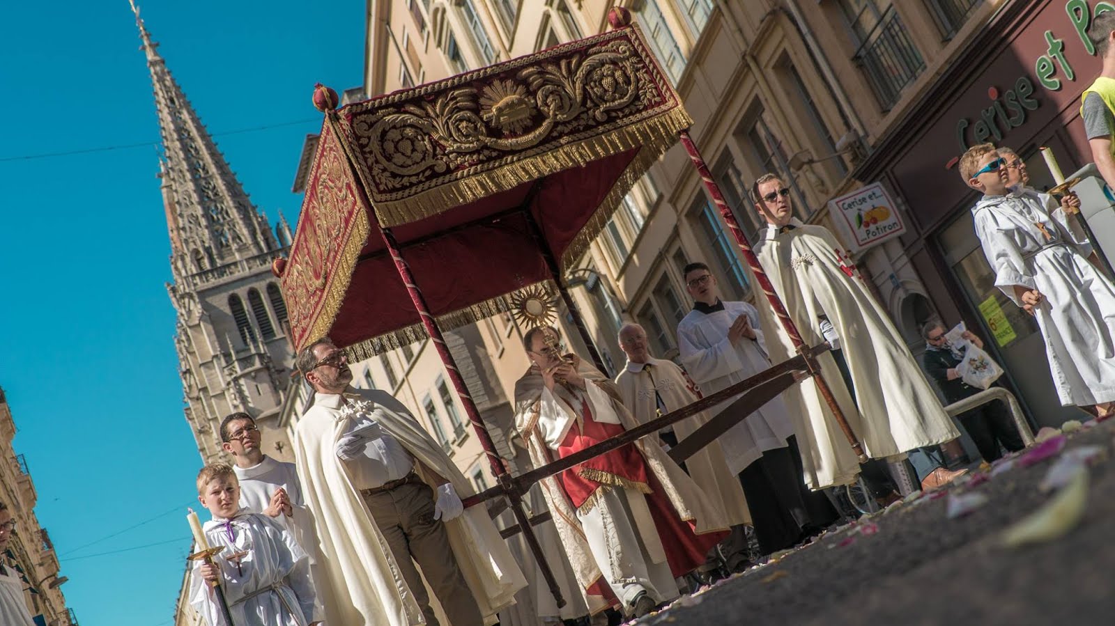 Three Varieties of Processional Canopies ~ Liturgical Arts Journal