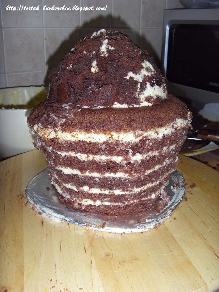 Torták bűvkörében: Óriás muffin torta