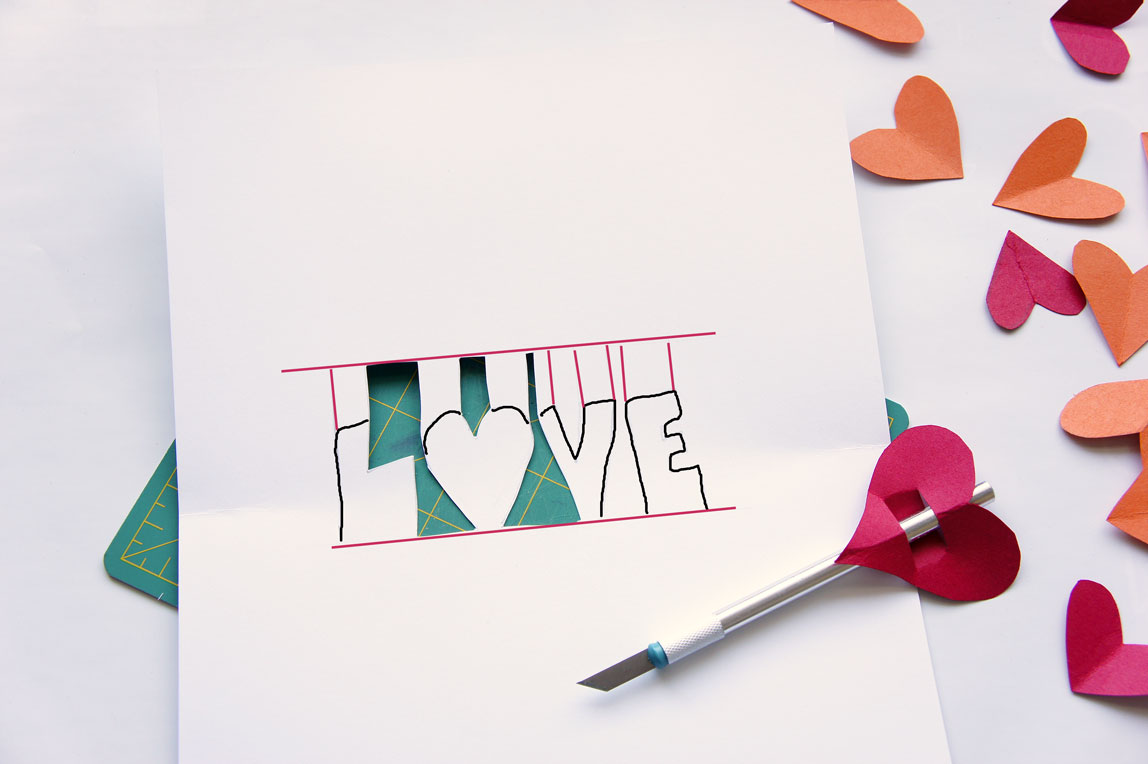 i d l e w i f e : DIY: pop-up love card