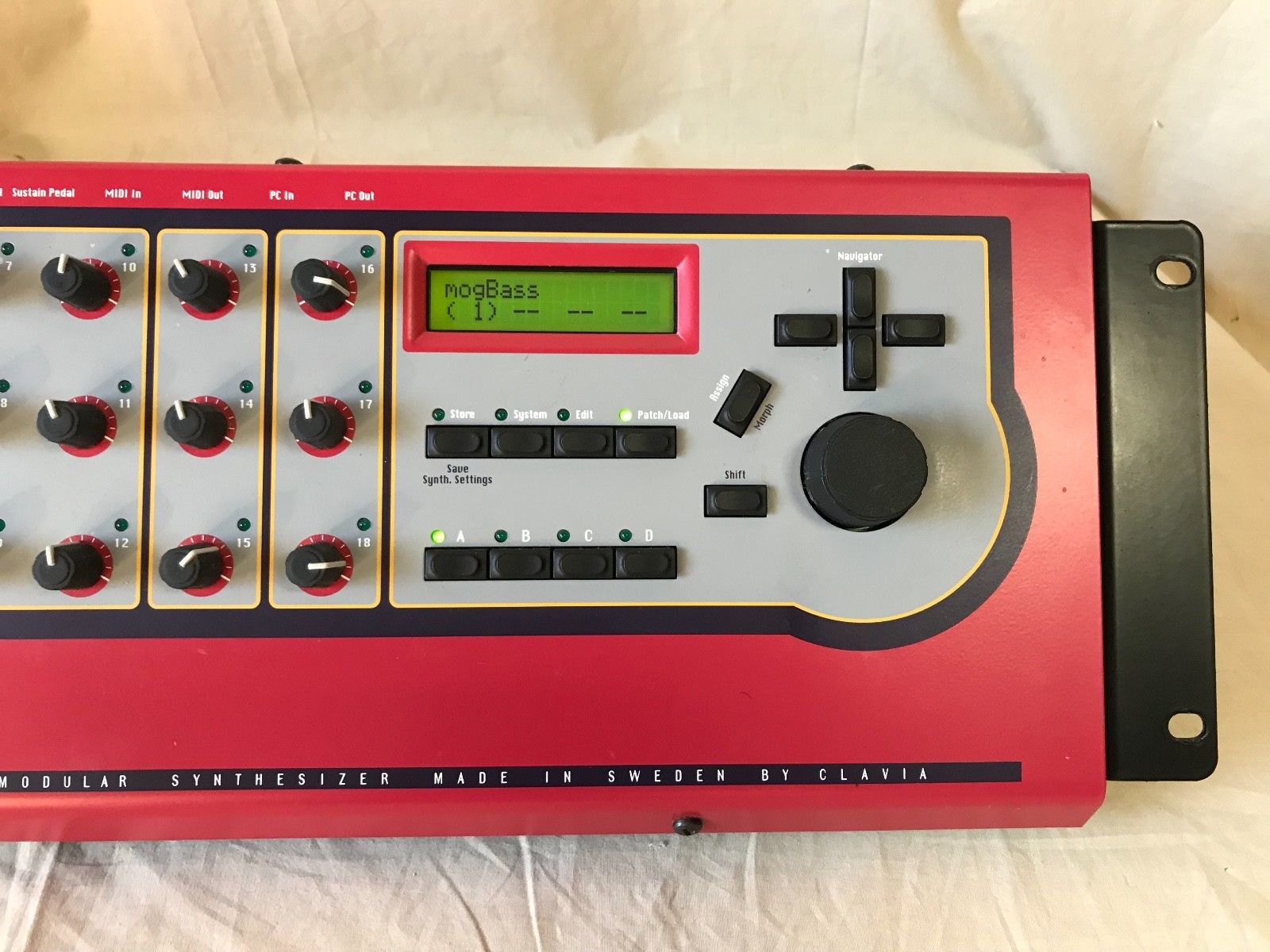 MATRIXSYNTH: Clavia Nord Modular Rack SN 20041280