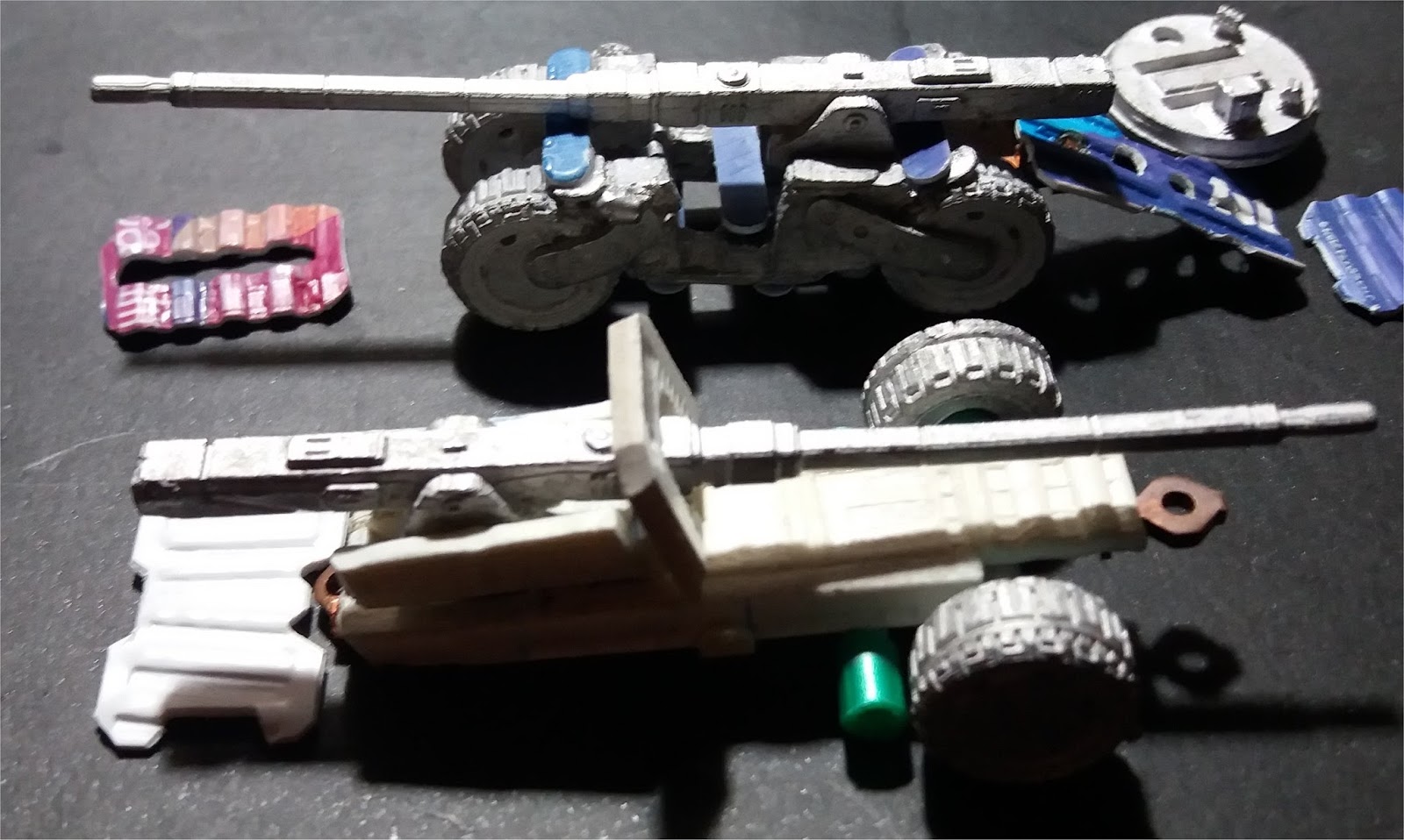 Zee & Army: Quad Mobile Rail Gun & Rail Gun Limber