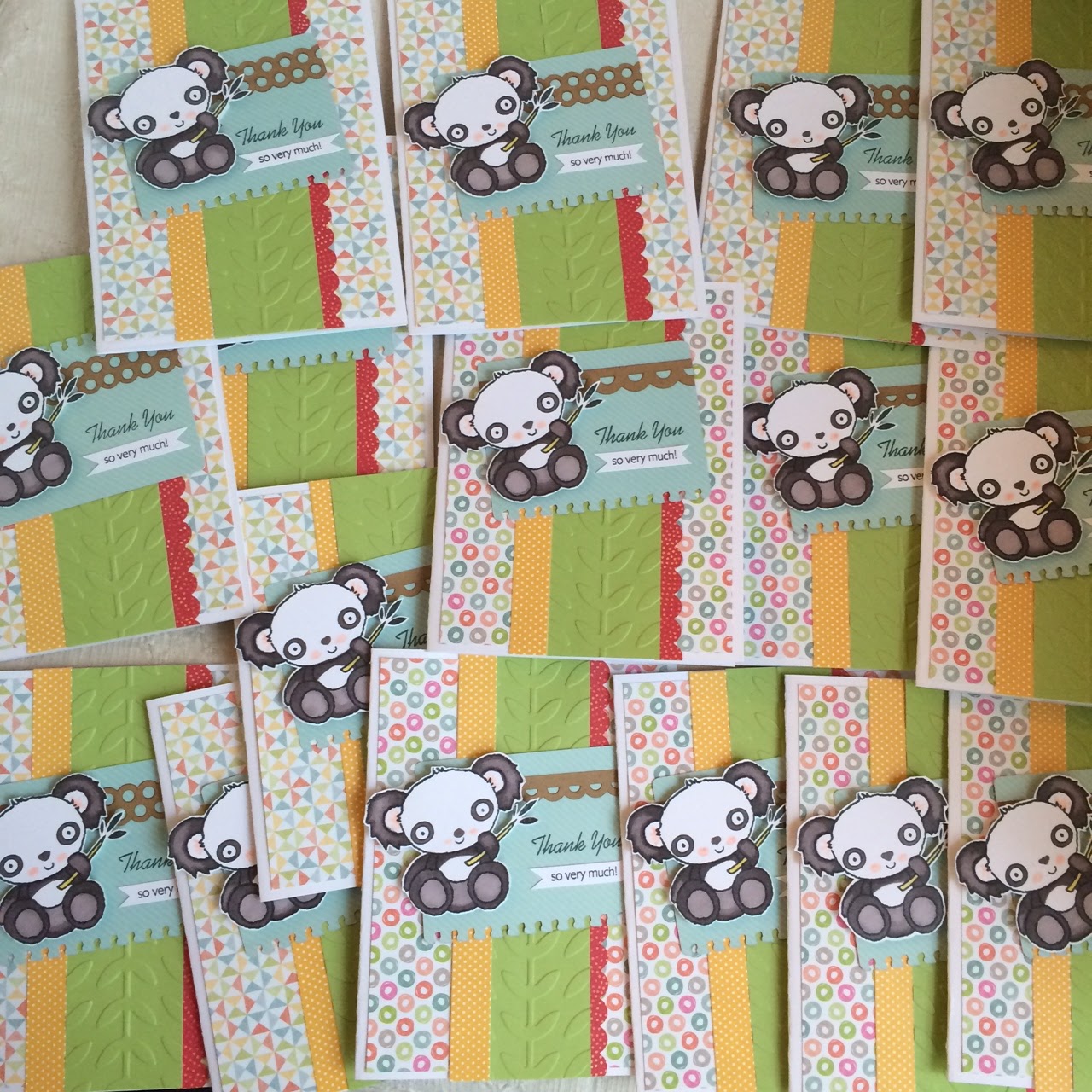 The Patterned Paper Place: Thank You Panda (Koala)!