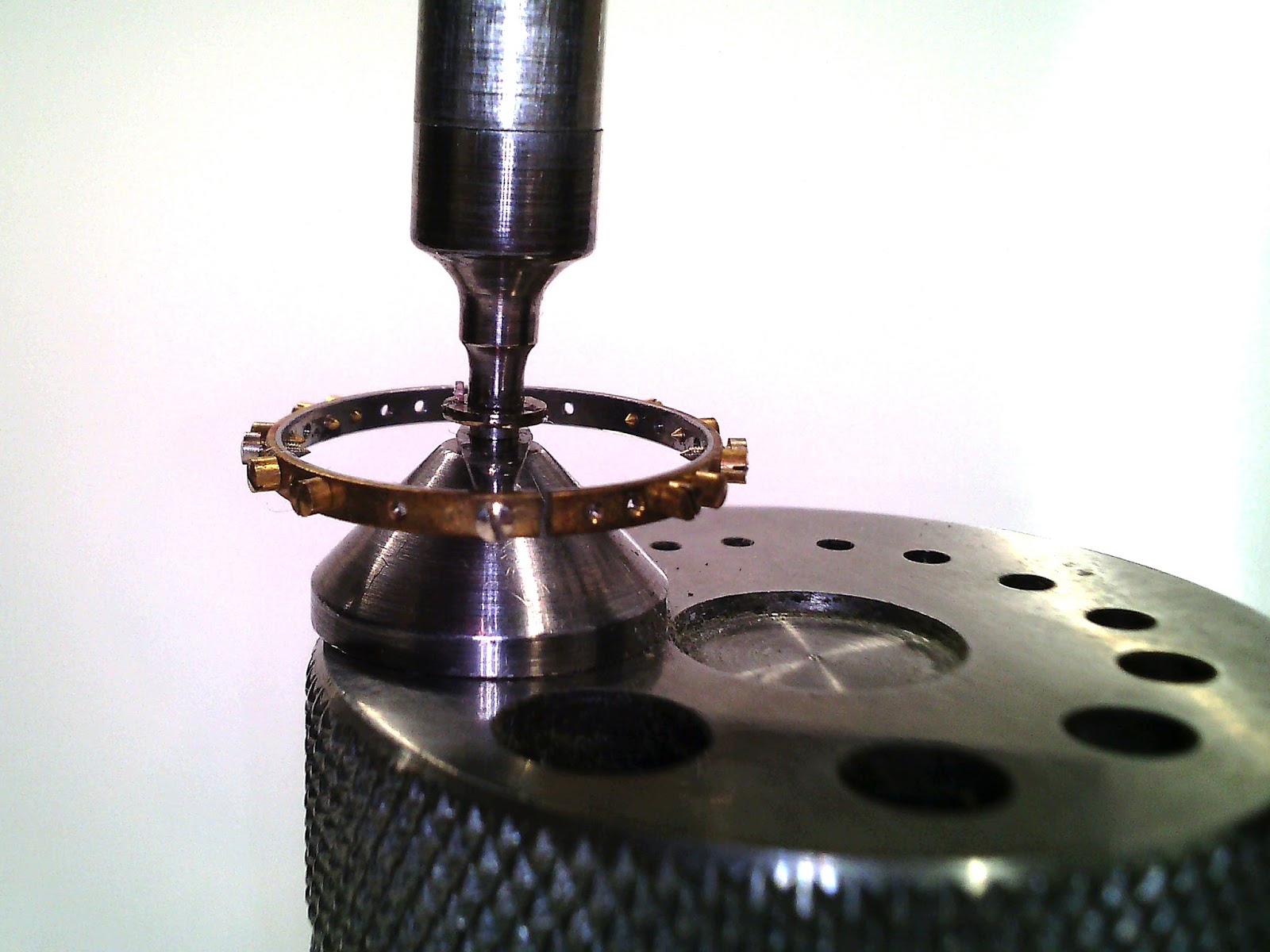 Oxford Pocket Watches: A Bluffers Guide to replacing a balance staff ...