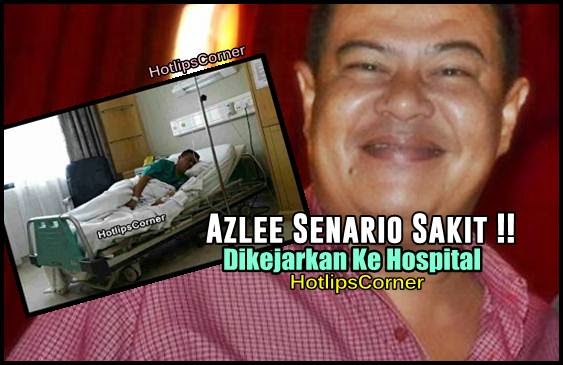 Azlee Senario Sakit, Dikejarkan Ke Hospital - Berita Terkini