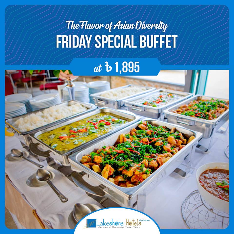 Onekkom.com: Friday Special Buffet At Lakeshore Hotel Gulshan