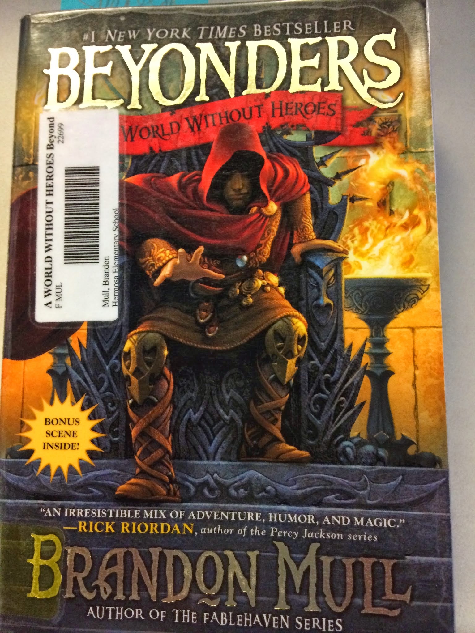Books Children Treasure: Beyonders - A World Without Heroes by Brandon Mull