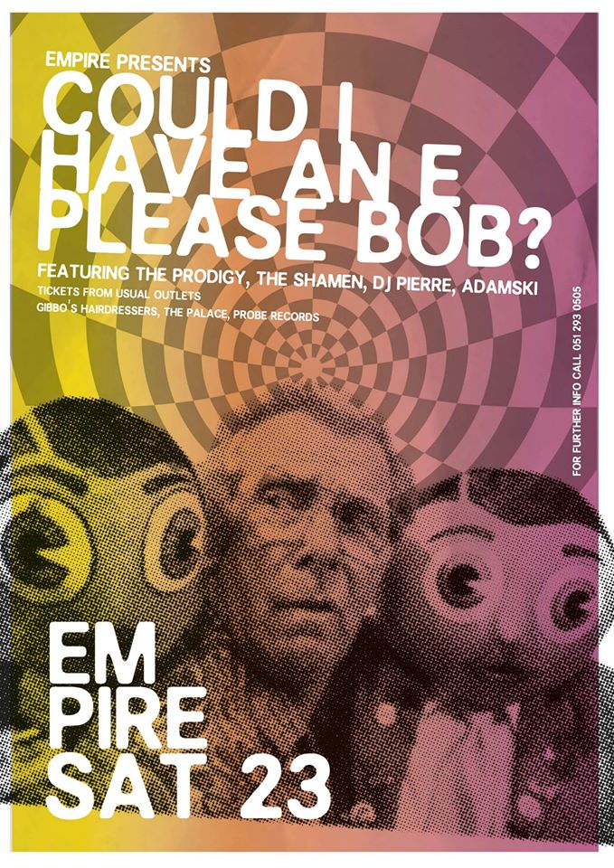 Energy Flash: retro rave flyers