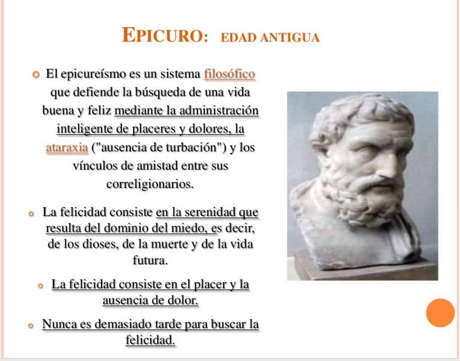 Filosofía de 2º de Bachillerato: La felicidad