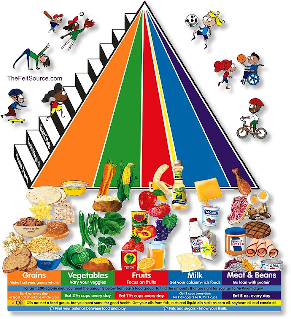 encanto-celestial: The Food Pyramid In Spanish