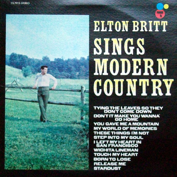 el Rancho: Sings Modern Country - Elton Britt (1970)