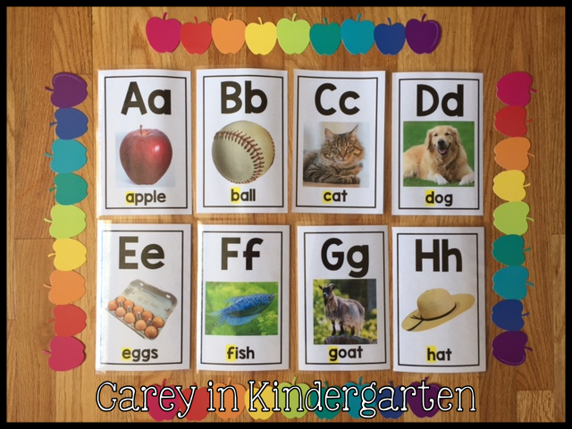 Carey in Kindergarten