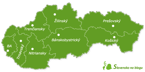 Slovensko mestá, kraje, regióny: Slovenské mestá, kraje, regióny