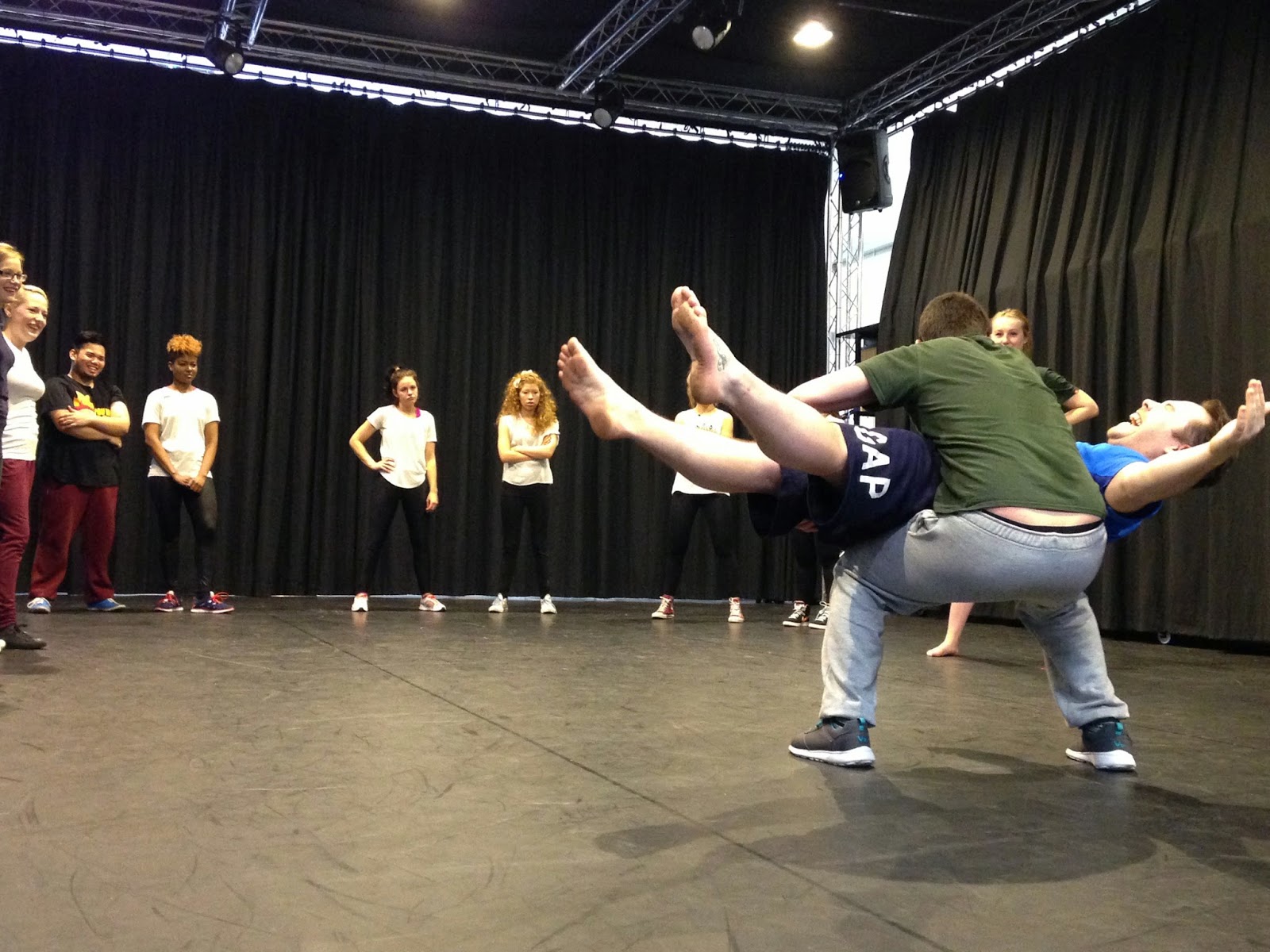 Bucks Performing Arts (Film TV & Stage): Working up a sweat with ...