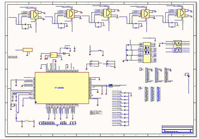 Make Your Own VOIP Solutions.: RTL8305SC Switch Board