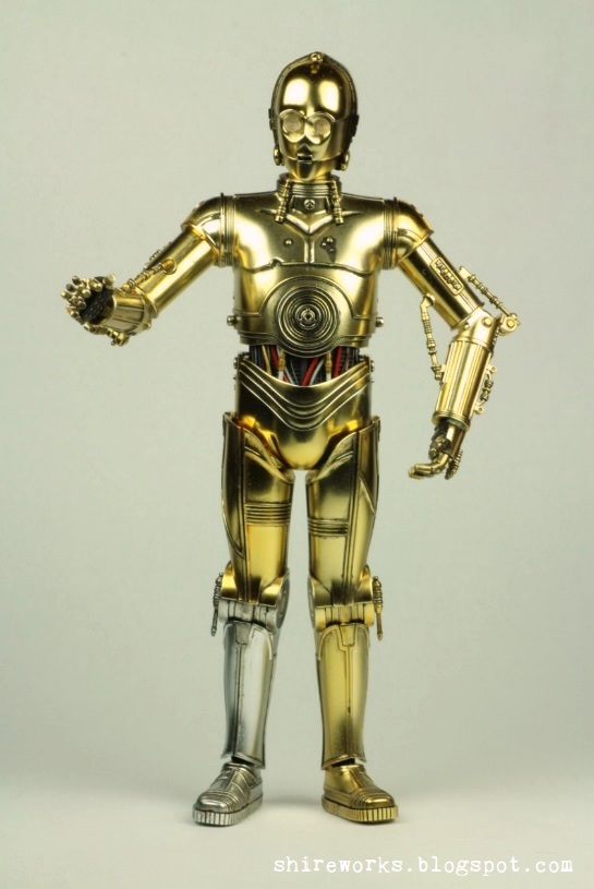 Shire Works: Star Wars 1/12 Scale C-3PO, Fully Painted Model Kit ...