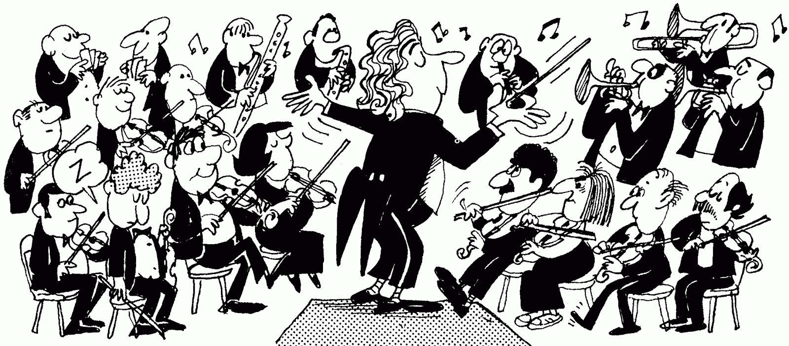 lilla's Gifs & Dividers: Orchestra/musica/strumenti musicali