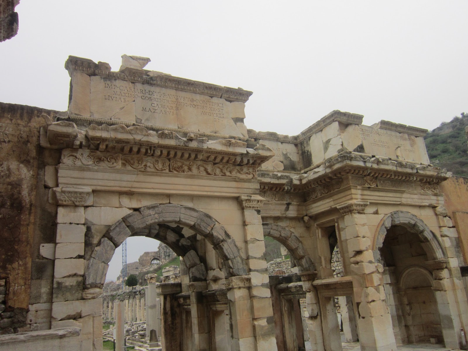 İZMİR, SELÇUK, EFES HARABELERİ, the ancient city of Ephesus