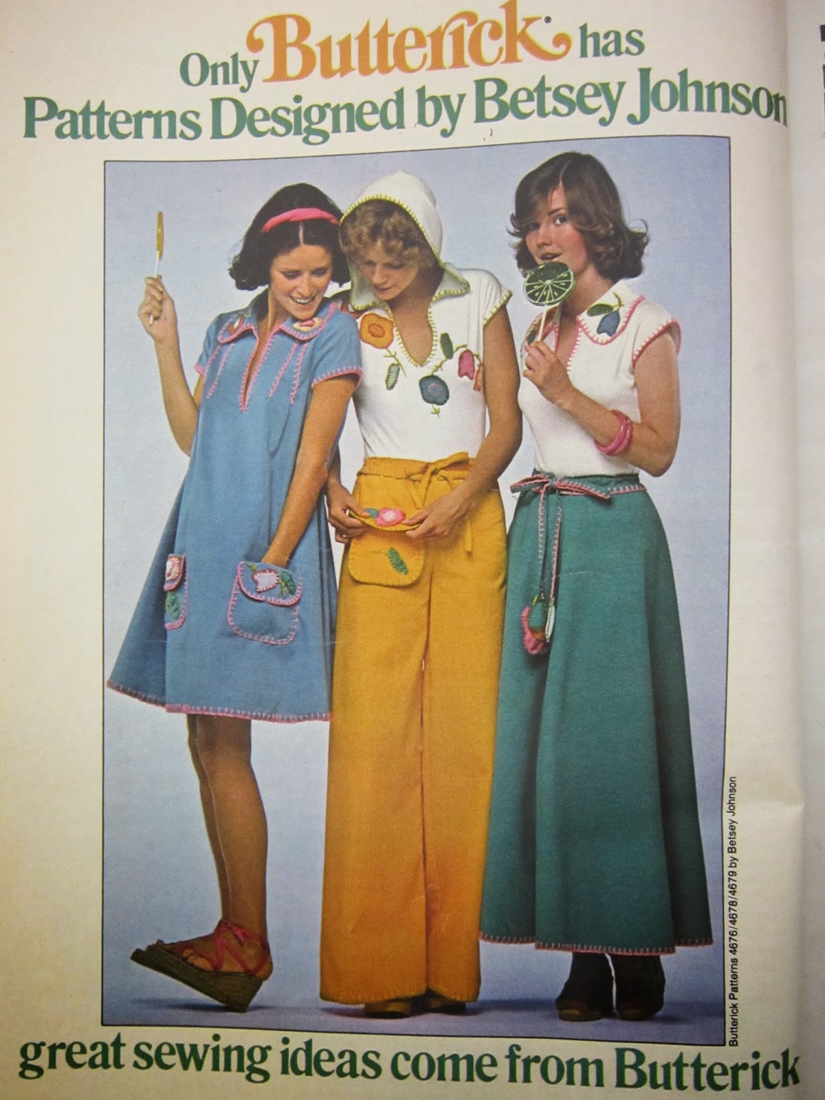 gold country girls: Patterns From The Past: More Butterick Designs By ...