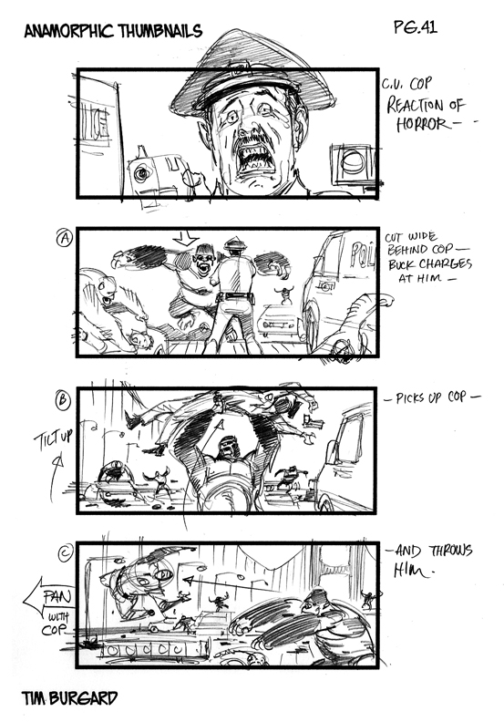 Veteran Artist Tim Burgard Shares A Quick Word on Storyboarding