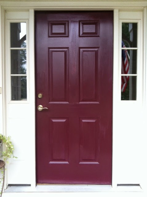 Sherri's Jubilee: Painted the Front Door and New Color!