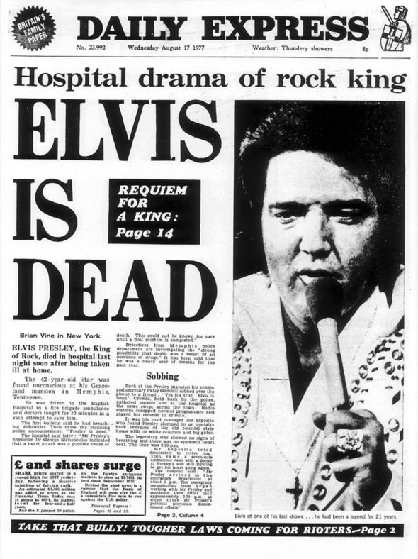 play and ideas: The Day Elvis Died