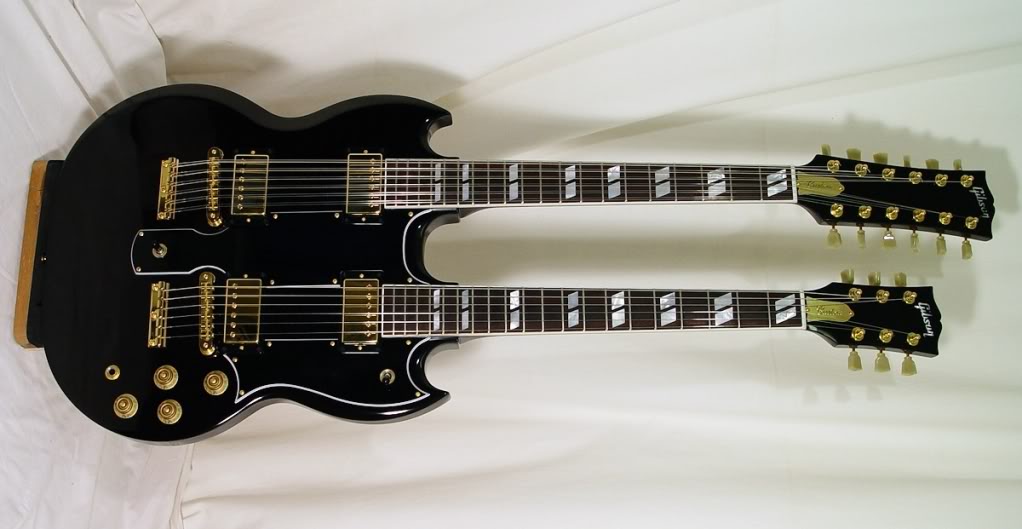 Rock Musik Inspired: Gibson SG Double neck 2