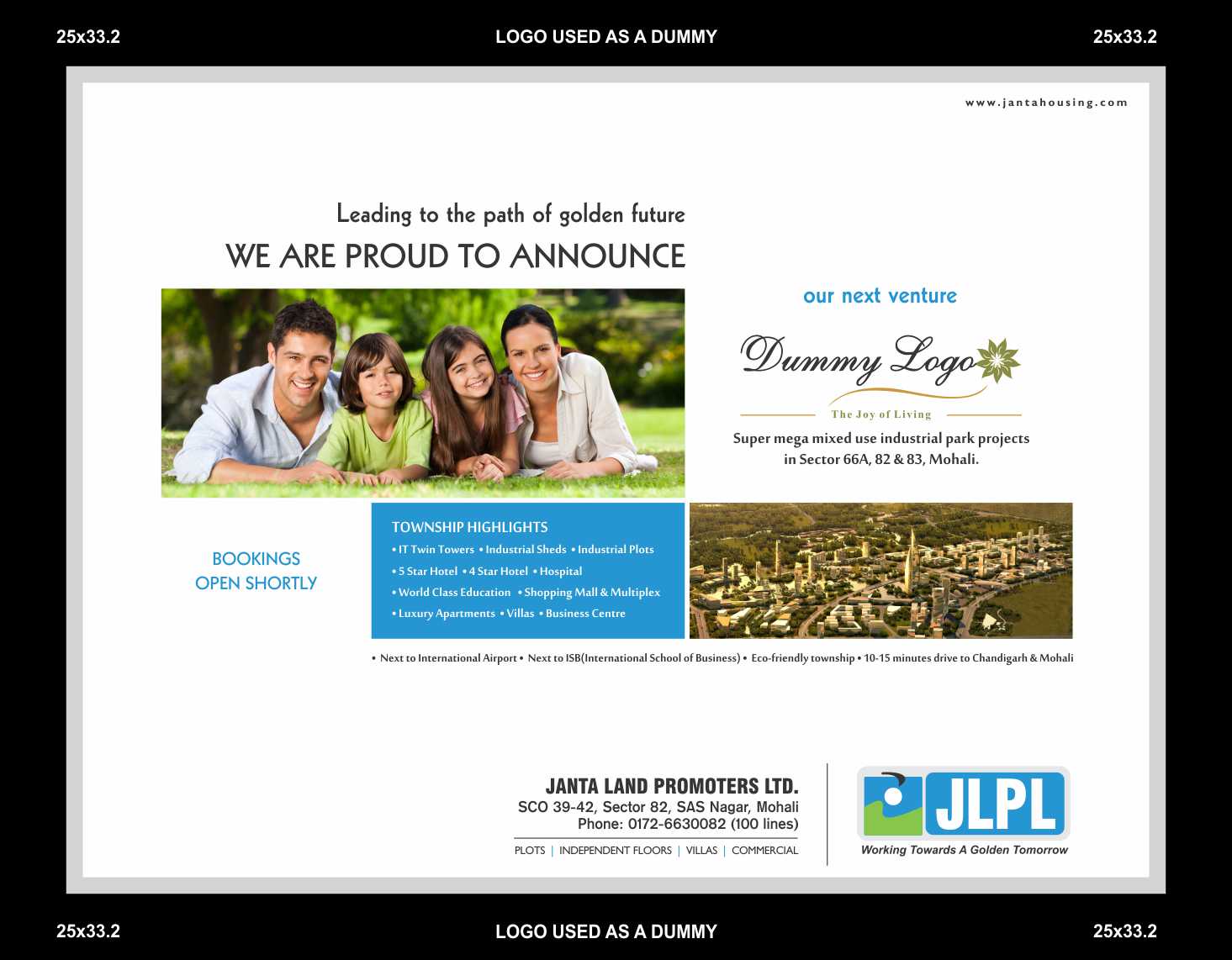 Freelance Graphic Designer: JLPL ADS (Real Estate)