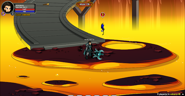 AQW News Brasil: Tutorial: Volcano