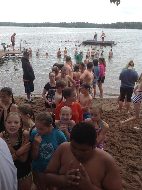 Wapo Bible Camp Youth Blog: Swim Tests