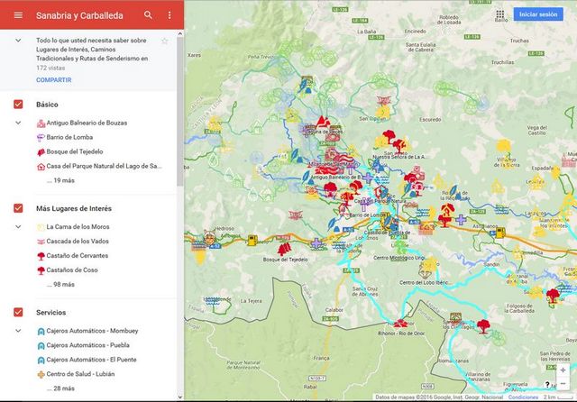 Desde Sanabria: Un mapa para Sanabria y Carballeda