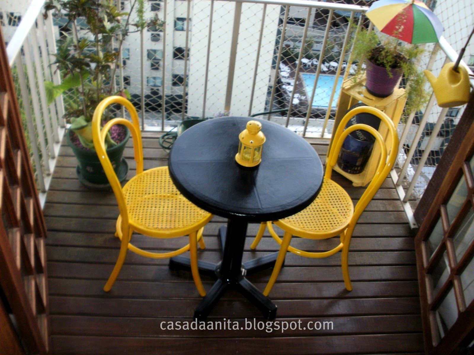 Casa da Anita: Minha Varandinha Bistrô!