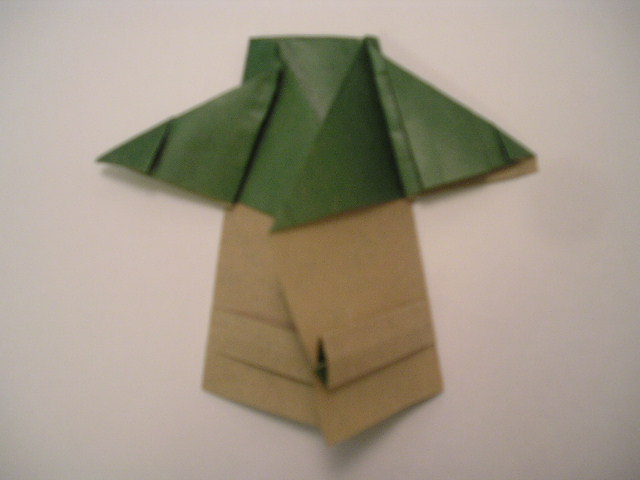 Extremegami How To Make A Deluxe Origami Yoda Finger Puppet From The Extremegami How To Make A Deluxe Origami Yoda Finger Puppet From The