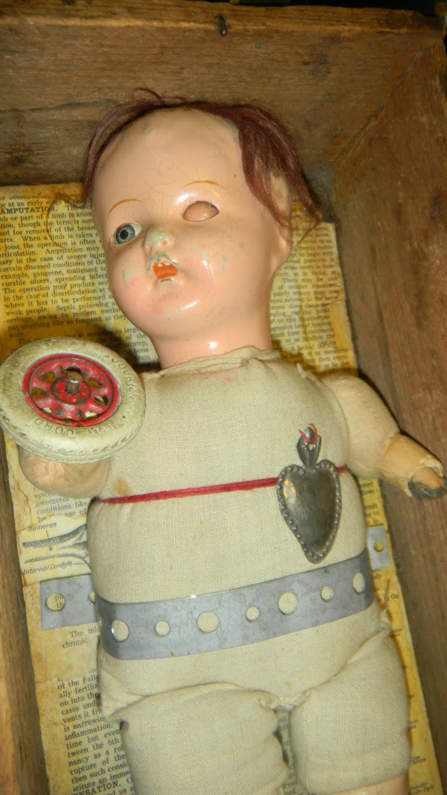 Alley Art Studio: Anatomy of a Creepy Doll: Meet Molly