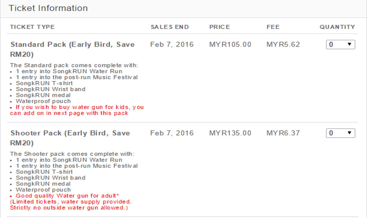 第一届SongkRUN泼水马拉松将在Sepang举行！5KM Water Run - Leesharing